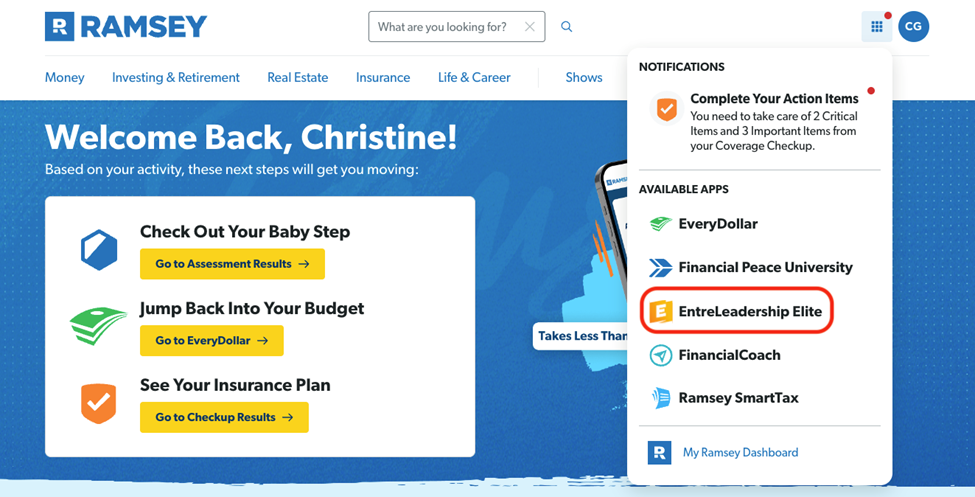How do I log in to Elite? – EntreLeadership Help Center